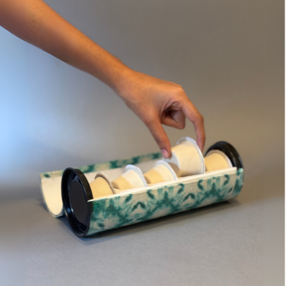 Side-open cylindrical kraft tube – Go Do Good Studio